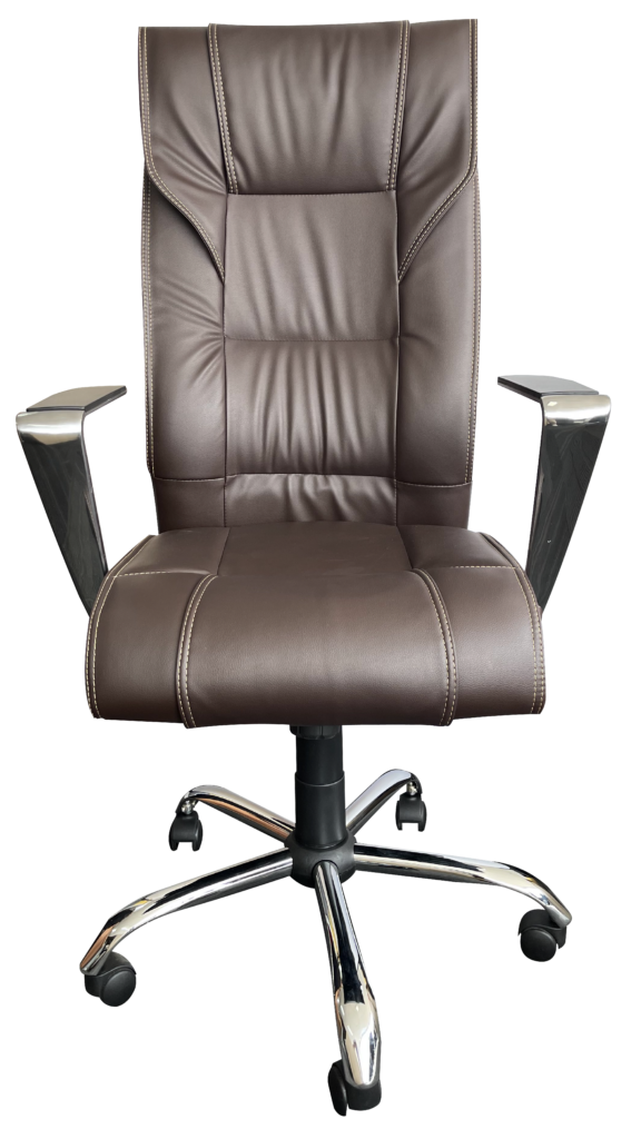 Executive High Back Chair,Chrome Leg - Chai & Chai Trading Sdn Bhd