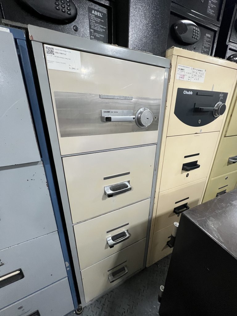 CHUBB 4 Drawer Filing Safe - Chai & Chai Trading Sdn Bhd