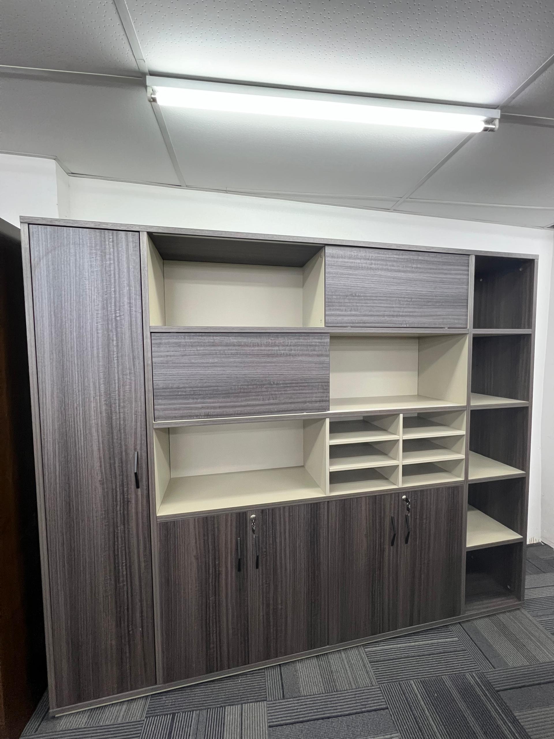 2400L Executive Bookshelf Cupboard - Chai & Chai Trading Sdn Bhd