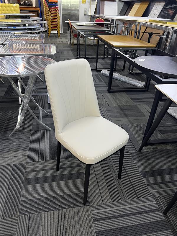 LIGHT GREY / PU Seat Dining Chair - Chai & Chai Trading Sdn Bhd