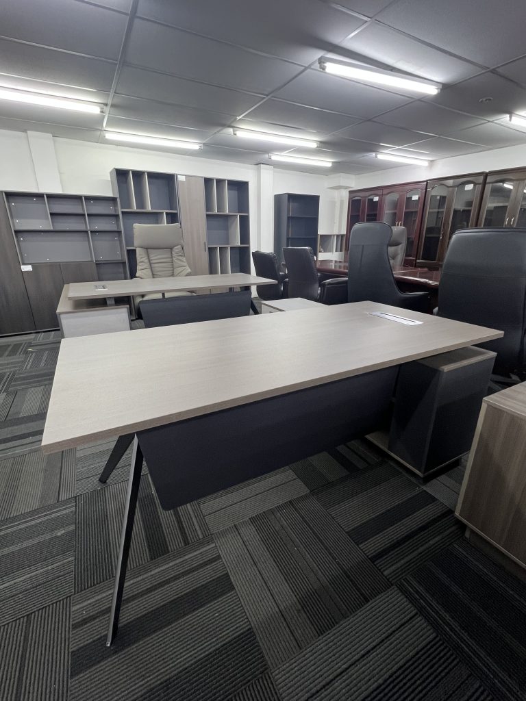1800mm Executive Managerial Table With Side Cupboard - Chai & Chai ...