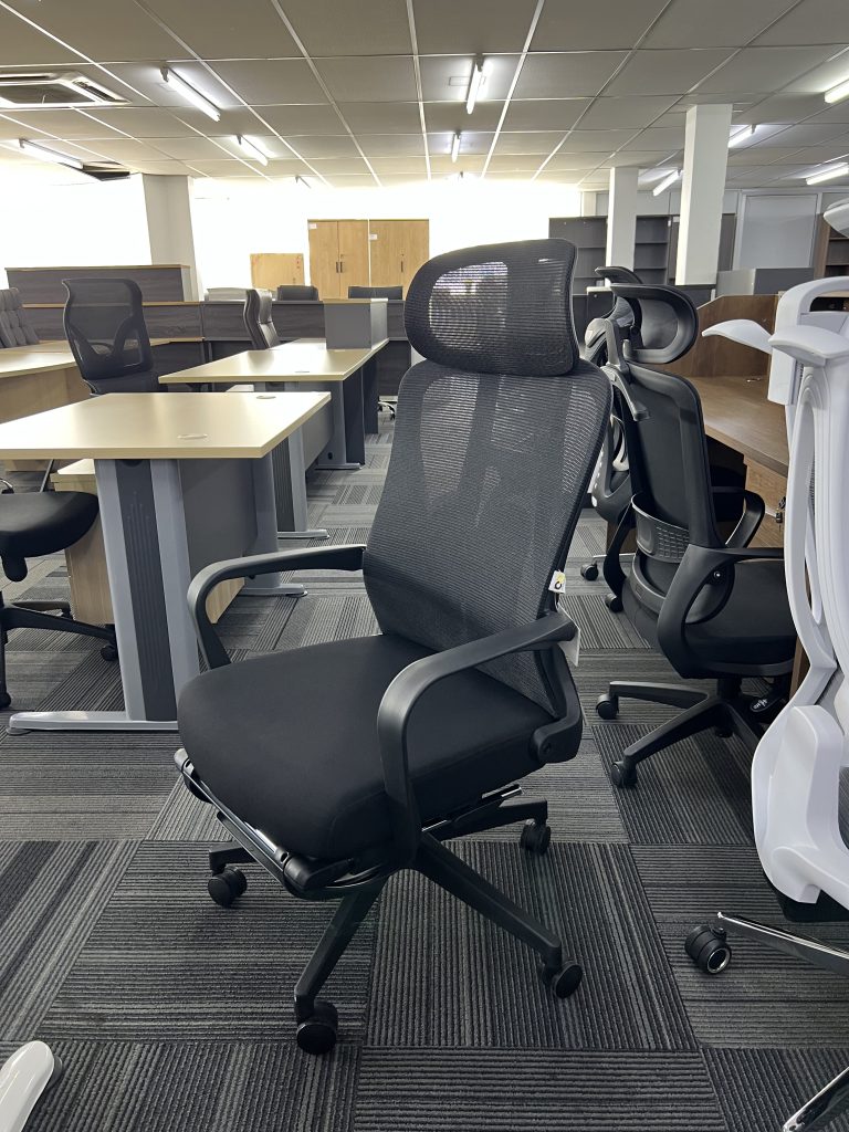 Mesh Managerial High Back Chair - Chai & Chai Trading Sdn Bhd